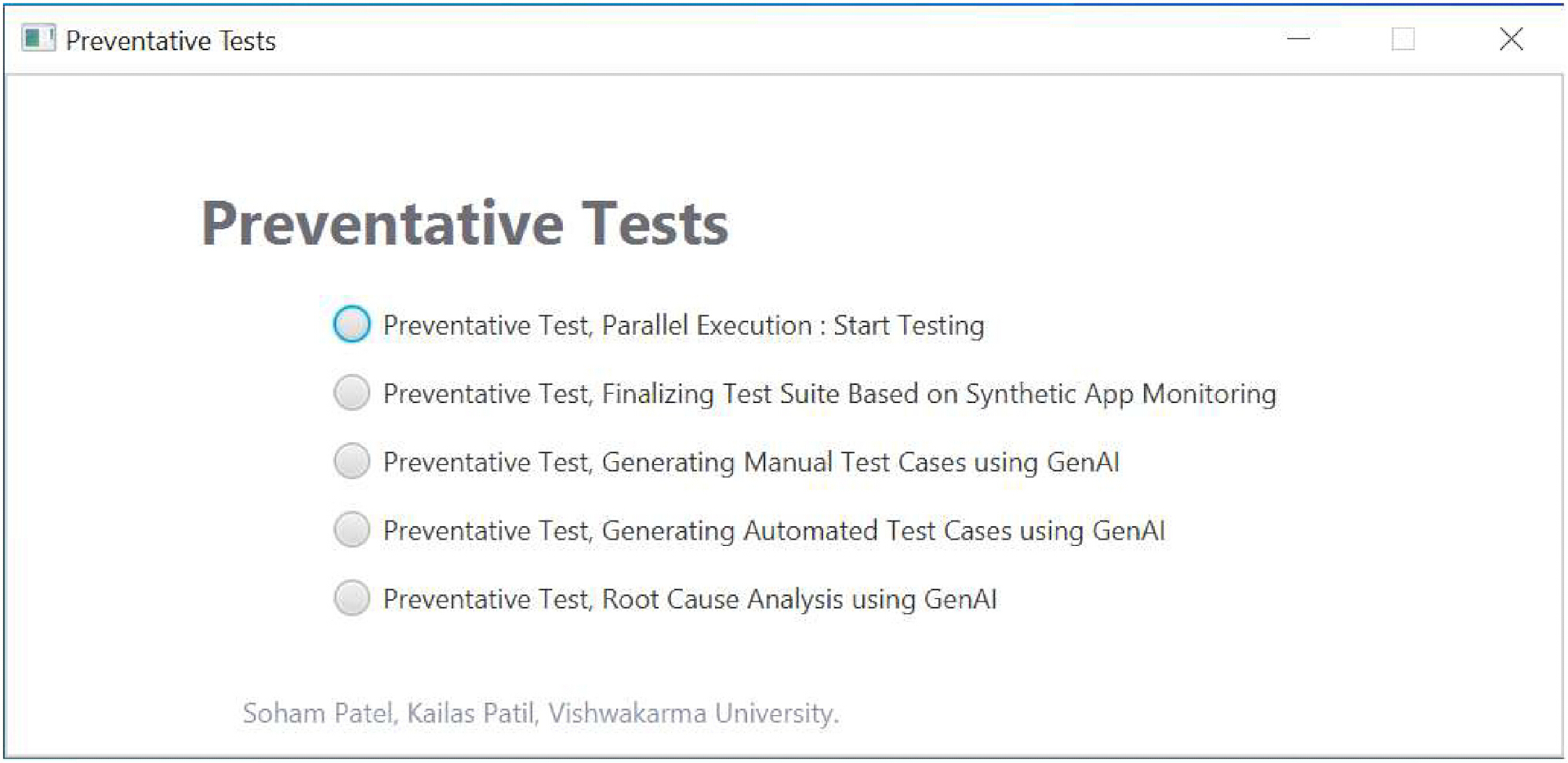 PreventativeTestPro: A Scalable Hybrid Testing Framework Utilizing ...